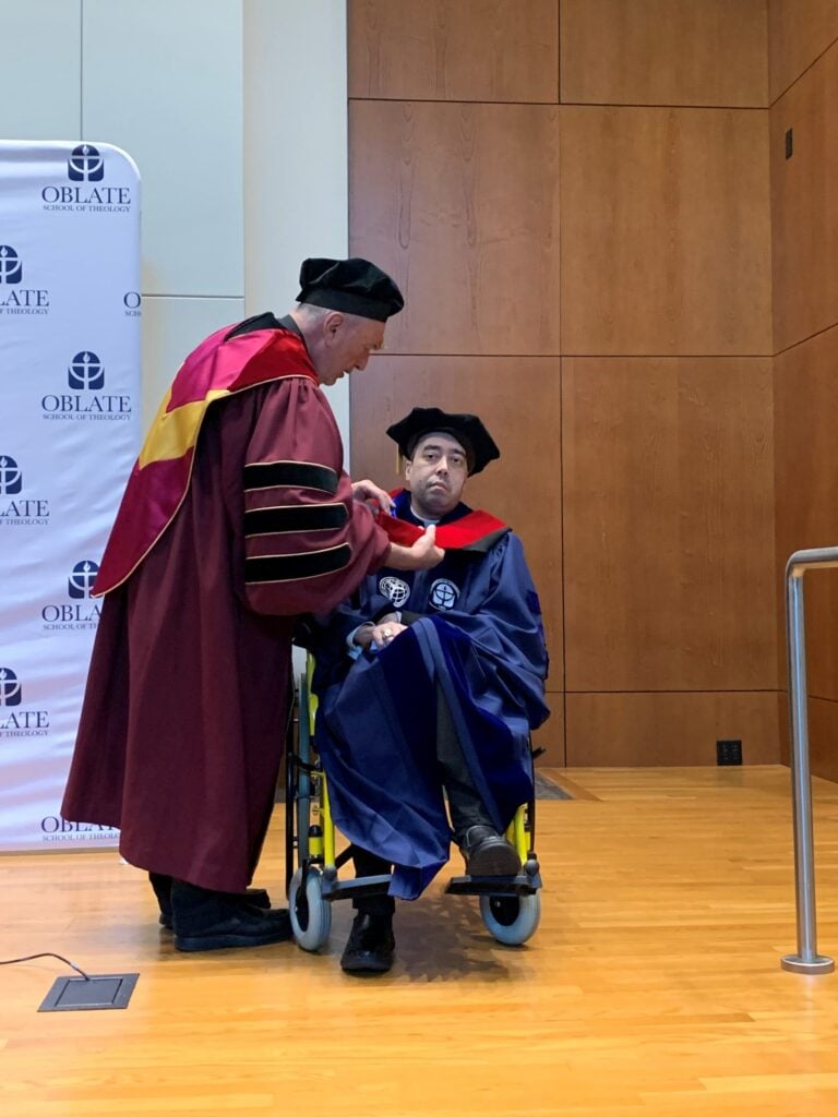 David Muñoz López, OMI: From Student to Honorary Doctorate | OMI World