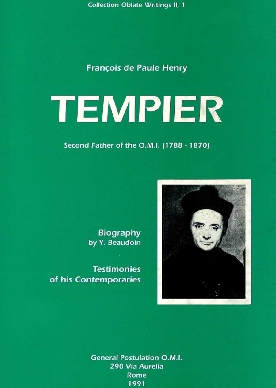 Francois de Paule Henry Tempier | Collection Oblate Writings II, 1 ...